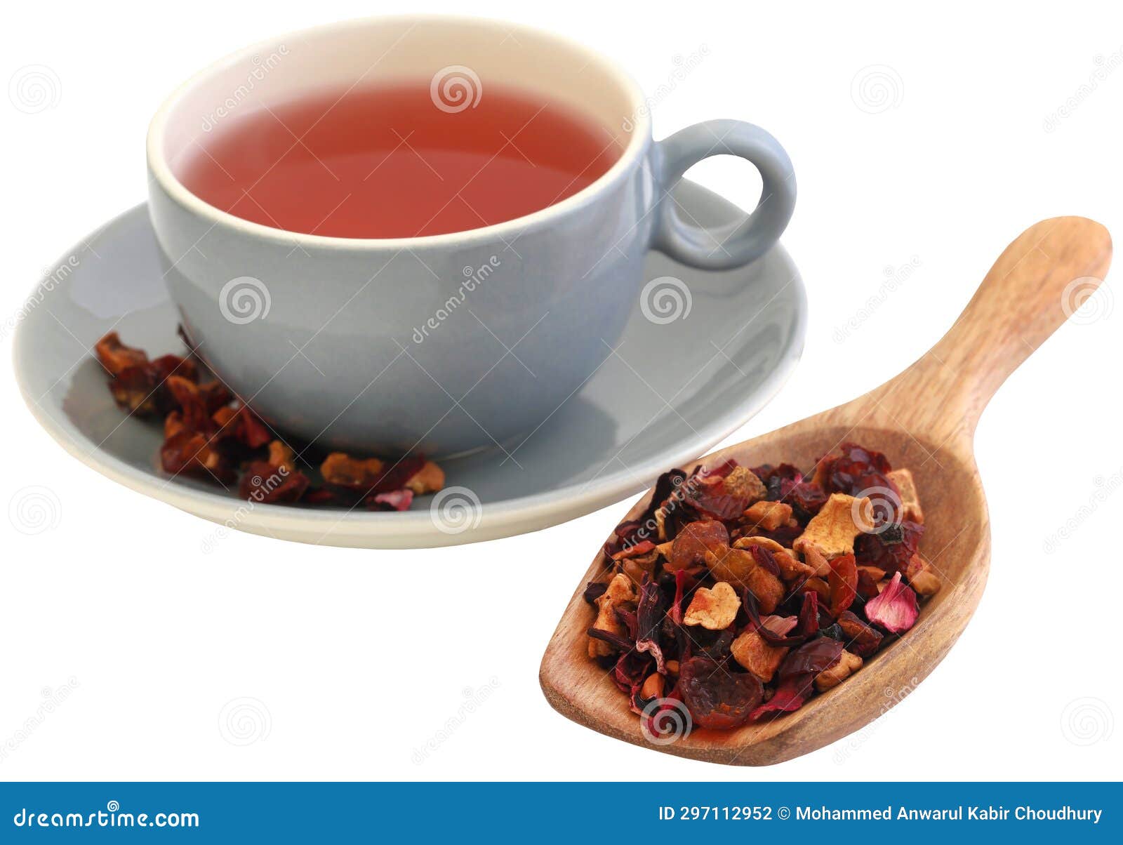 Herbal Tea of Roselle, Rose Hips and Apple Stock Photo - Image of ...