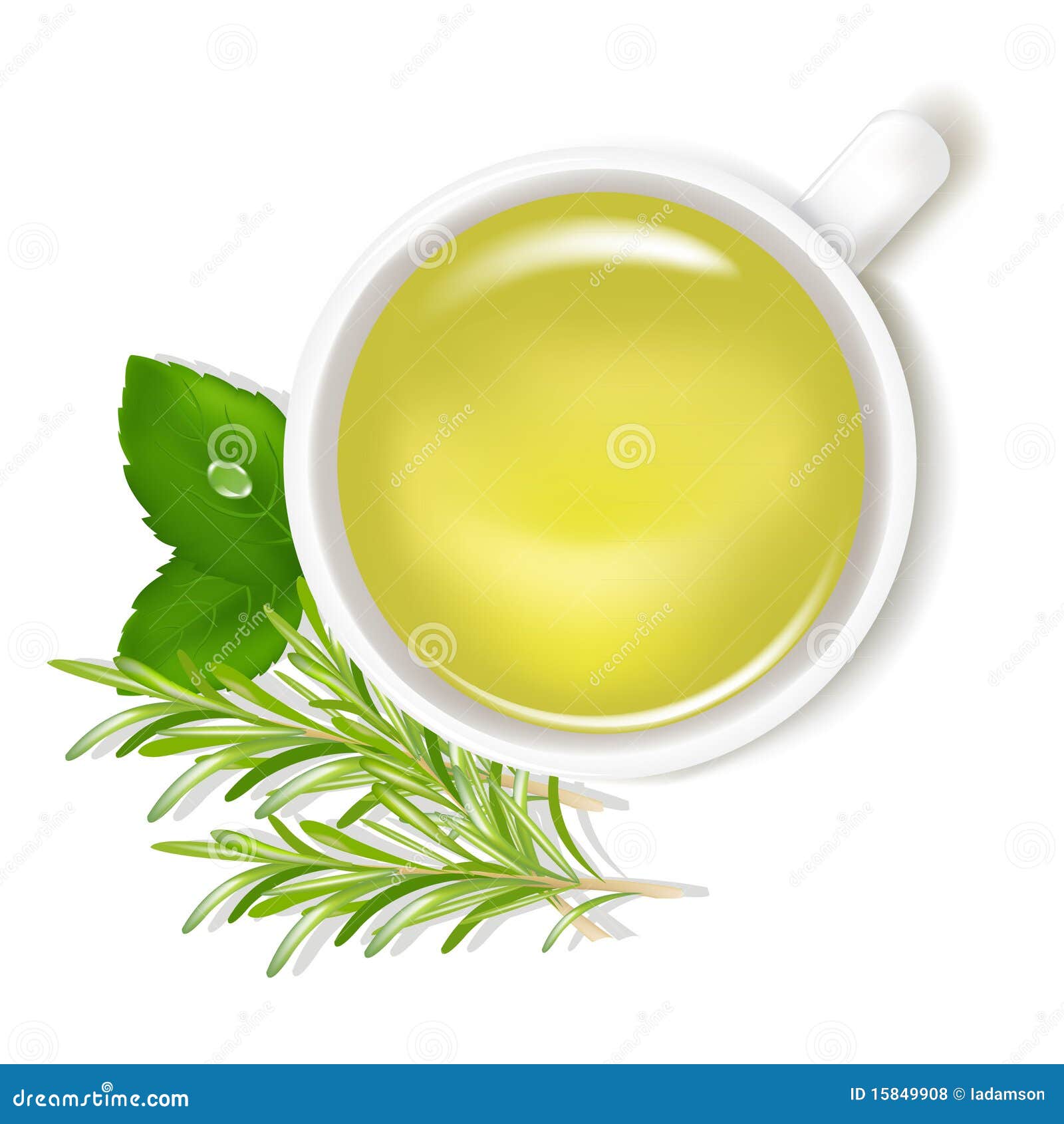Herbal Tea. Vector stock vector. Illustration of herbal - 15849908
