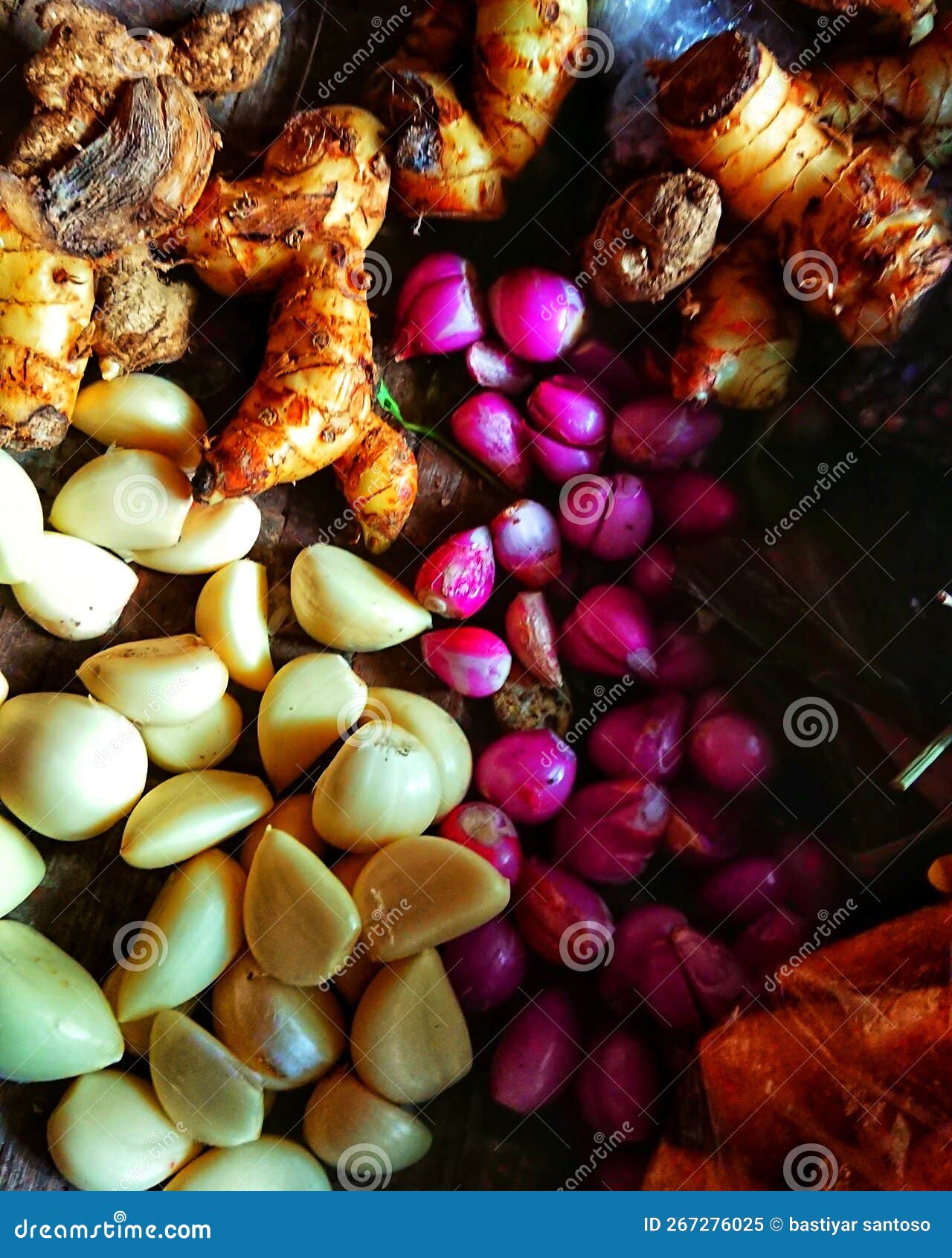 Herbs Garlic Gingger Flavour Tradisional Stock Image - Image of ...