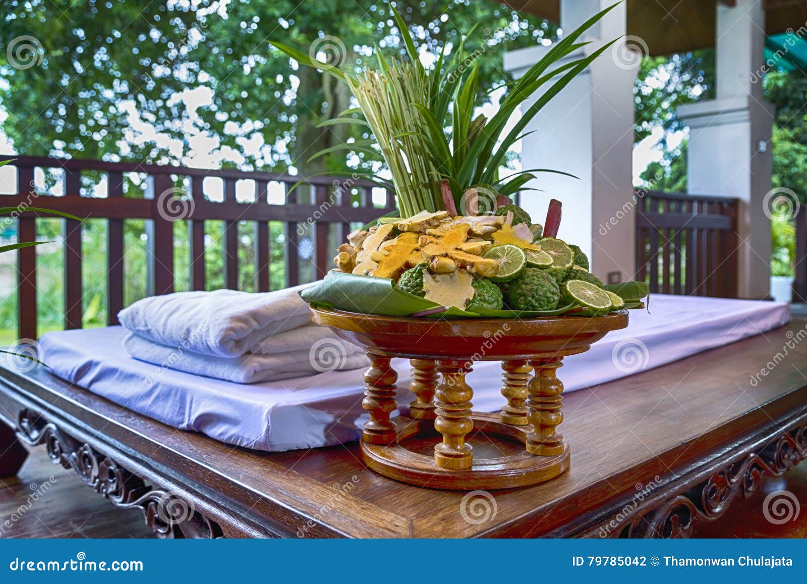 Herbs Spa Thailand stock photo. Image of massage, sensual - 79785042