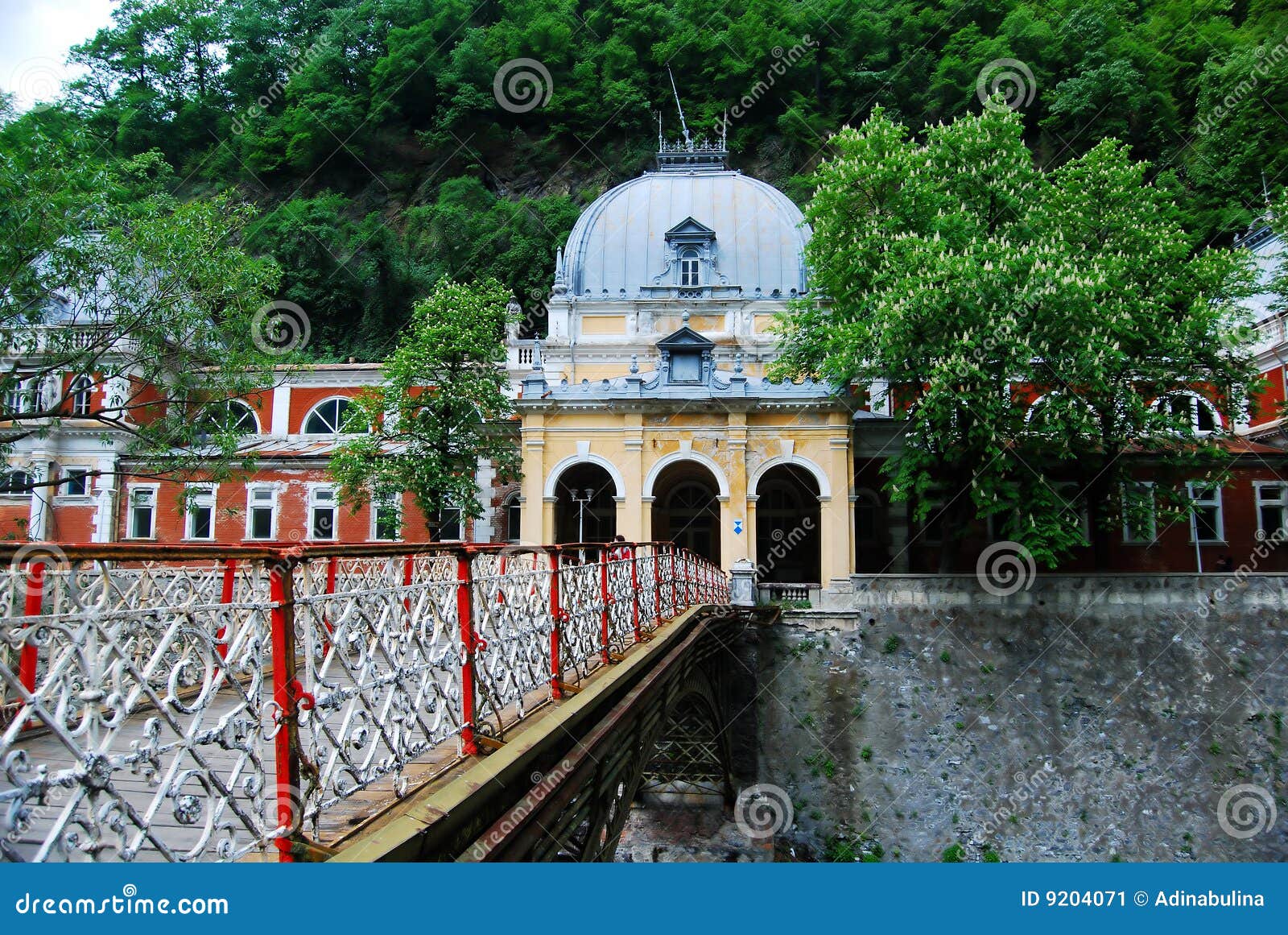 Herculane stock image. Image of romania, mehedinti, resort - 9204071