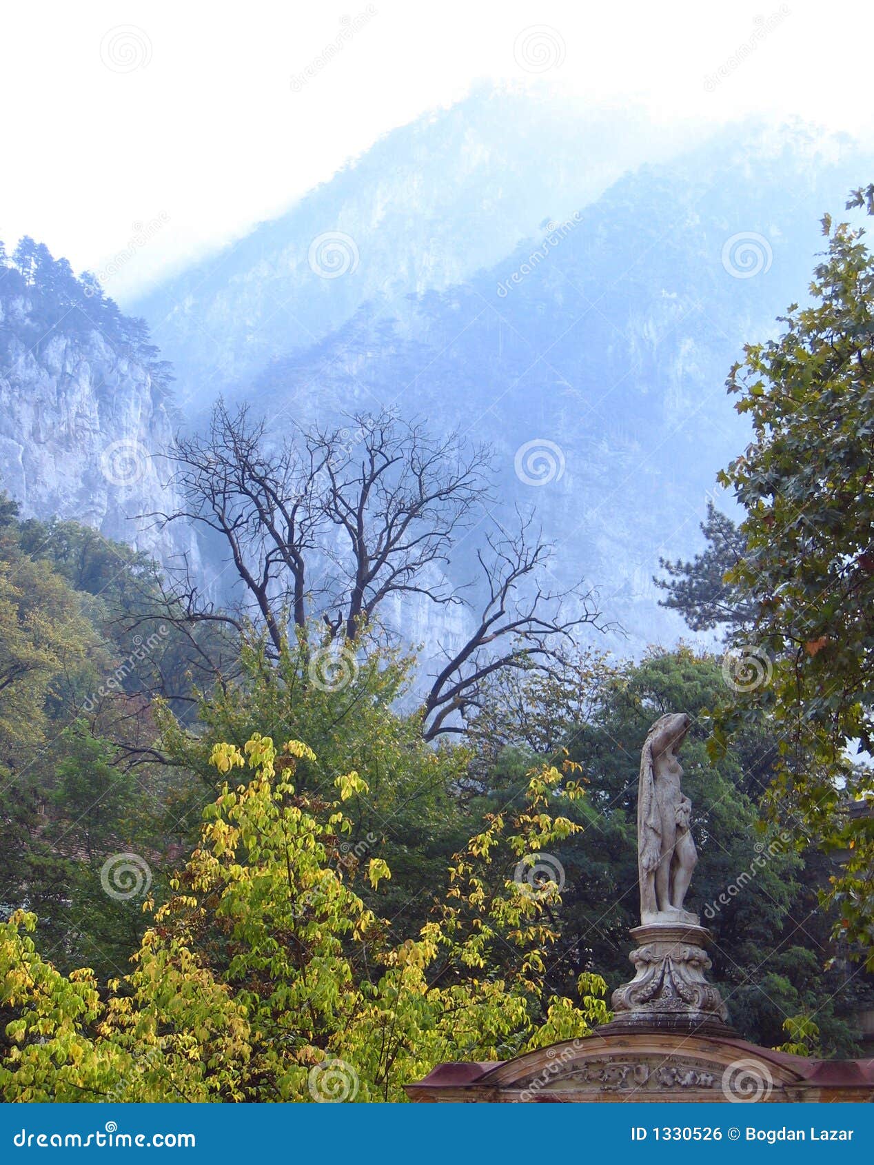 Herculane Baths, Romania stock photo. Image of valley - 1330526