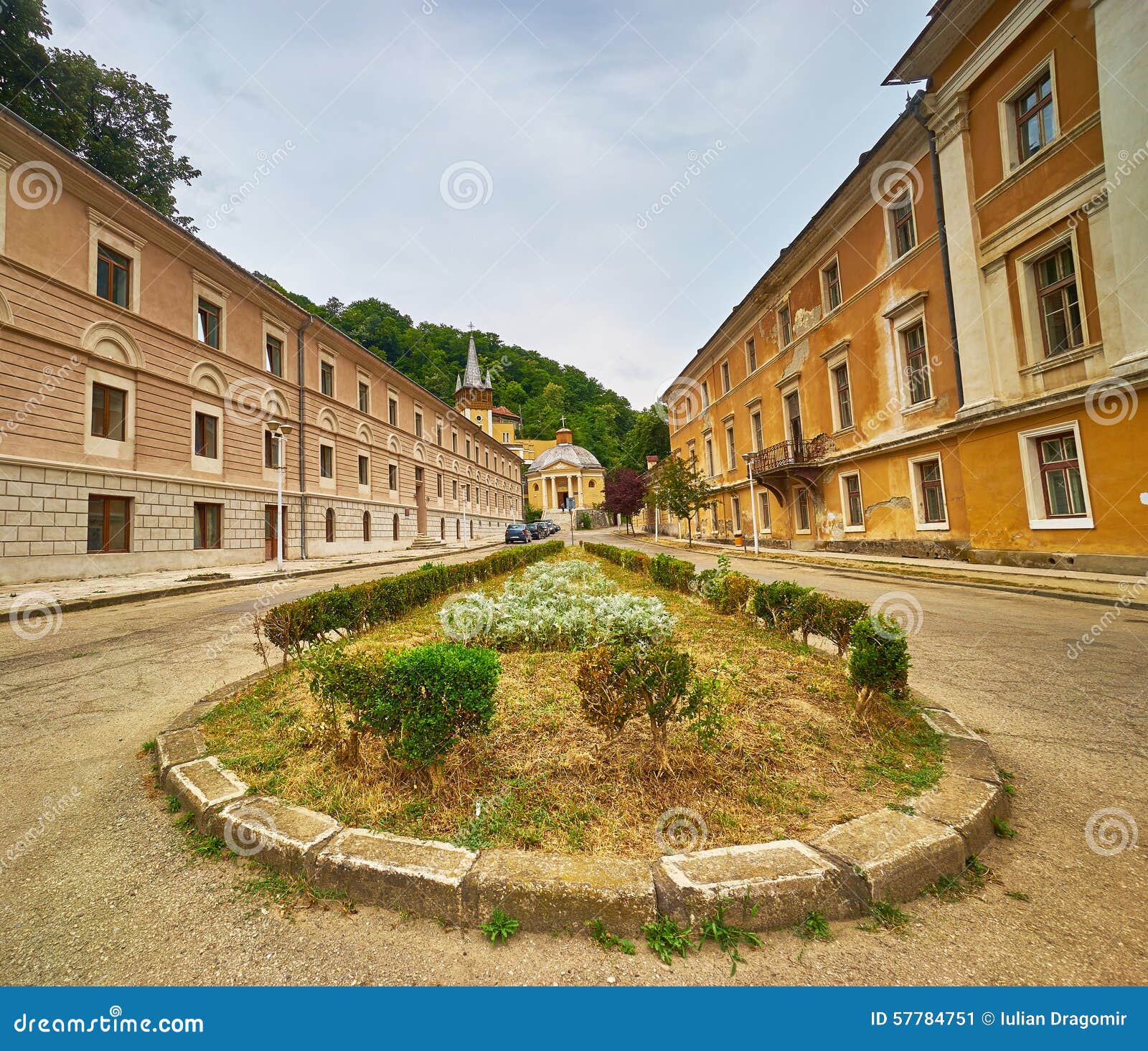 Herculane, Romania stock image. Image of herculane, architecture - 57784751