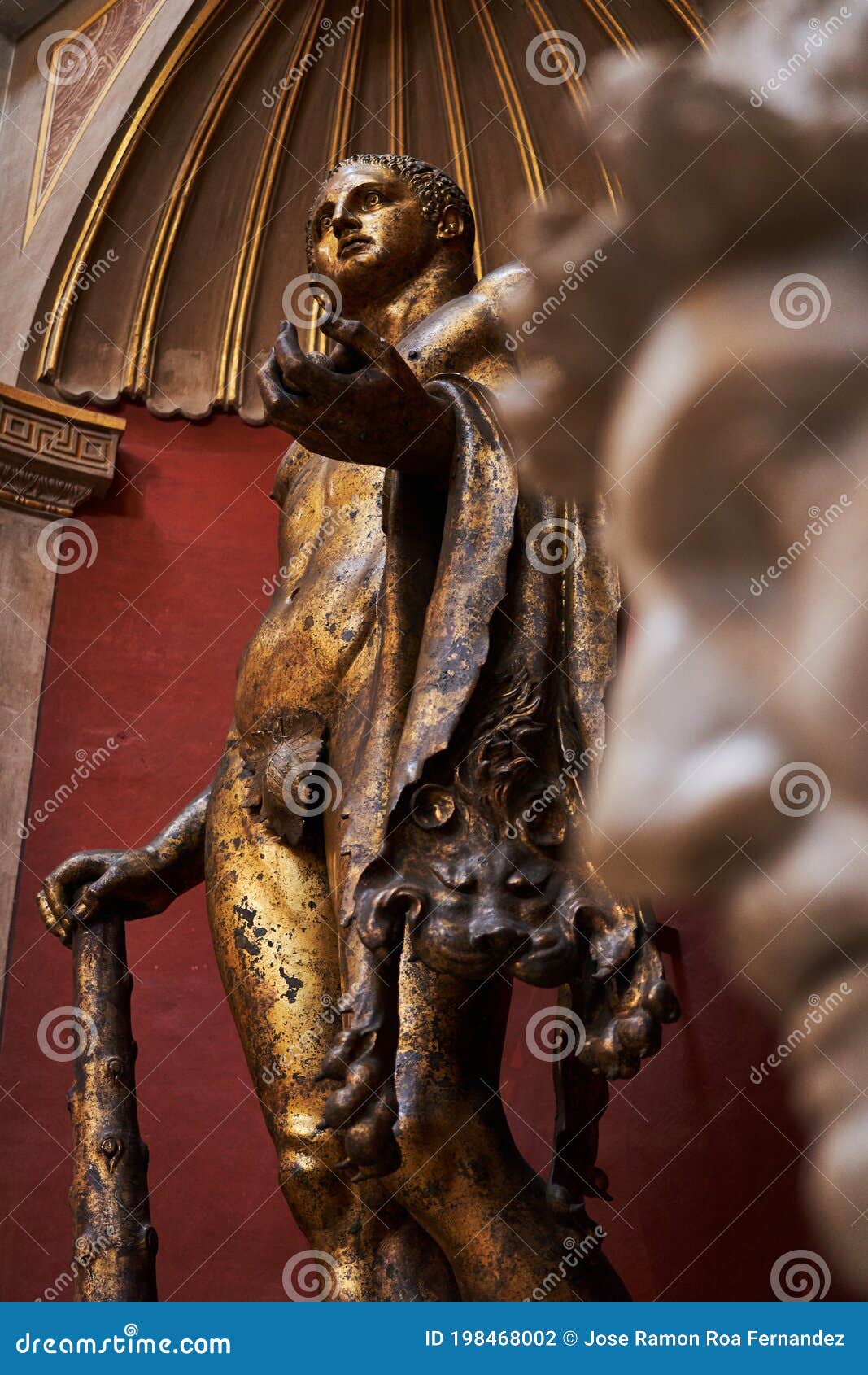 Hercules Bronze Statue in the Vatican Museum Editorial Photography ...