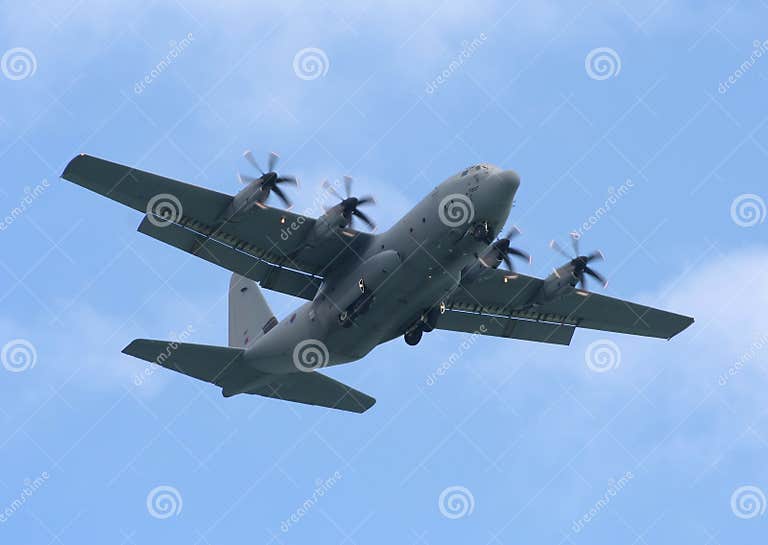 Hercules c 130j stock photo. Image of airlifter, plane - 340476