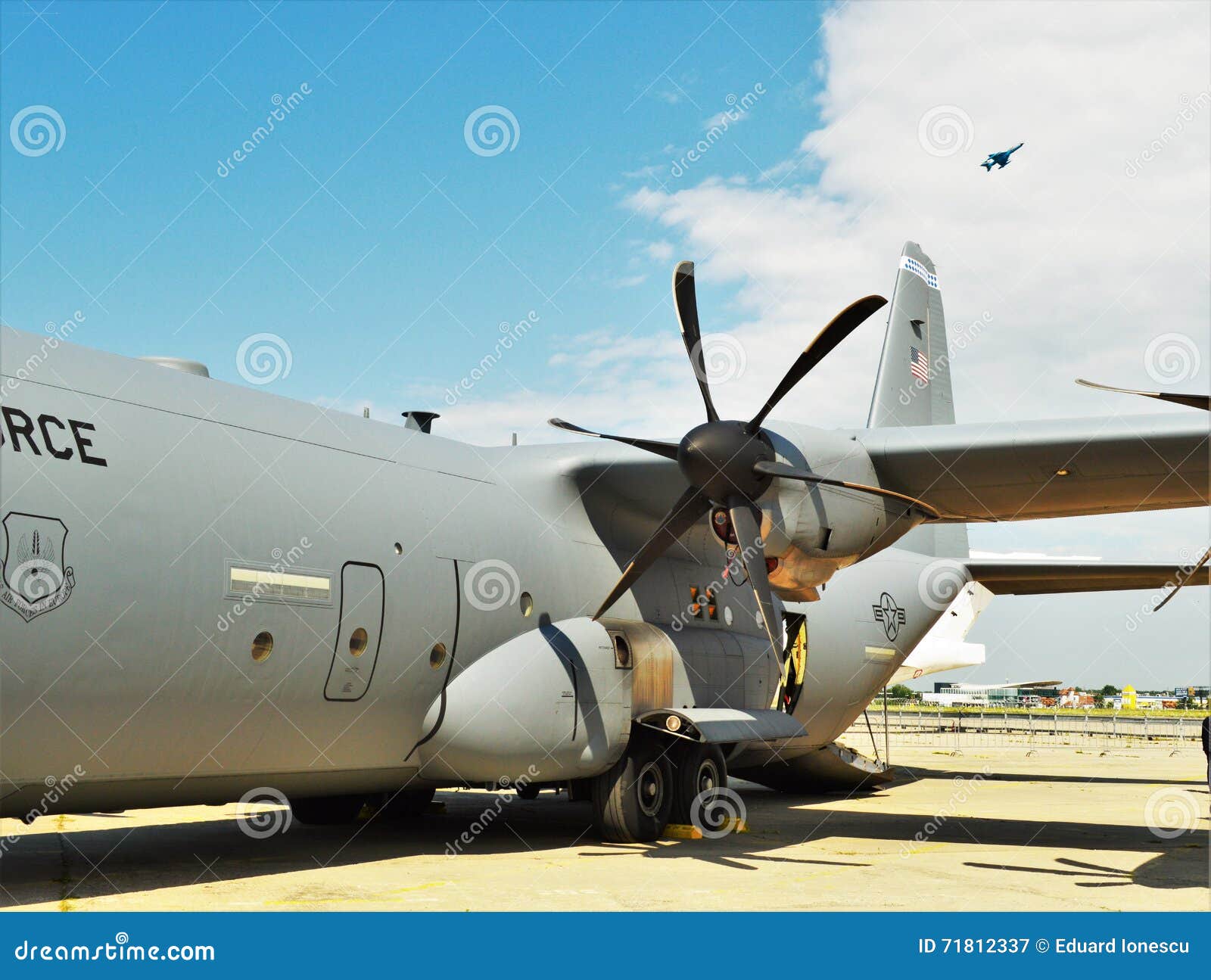 C-130 Hercules Propeller Airplane Editorial Image | CartoonDealer.com ...