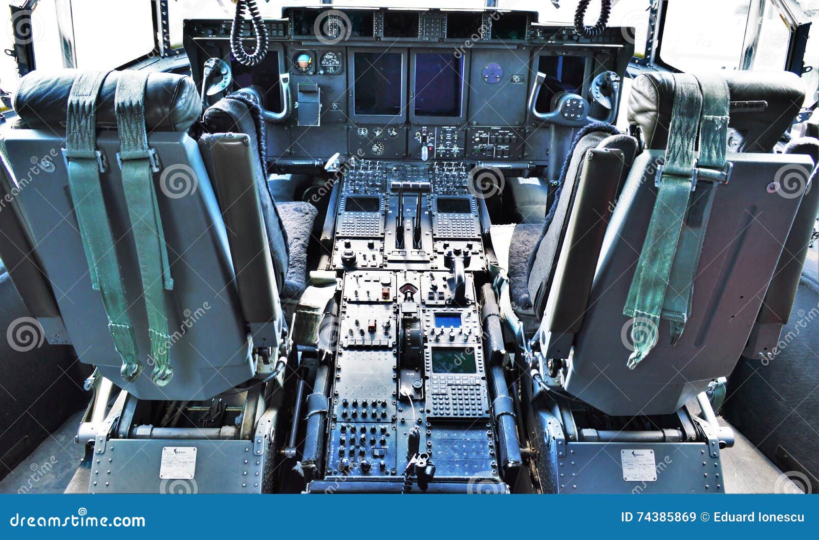 C130 Interior Cockpit