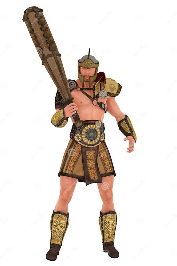 Hercules Os Semideus Grecian Imagem de Stock - Ilustração de demigado ...