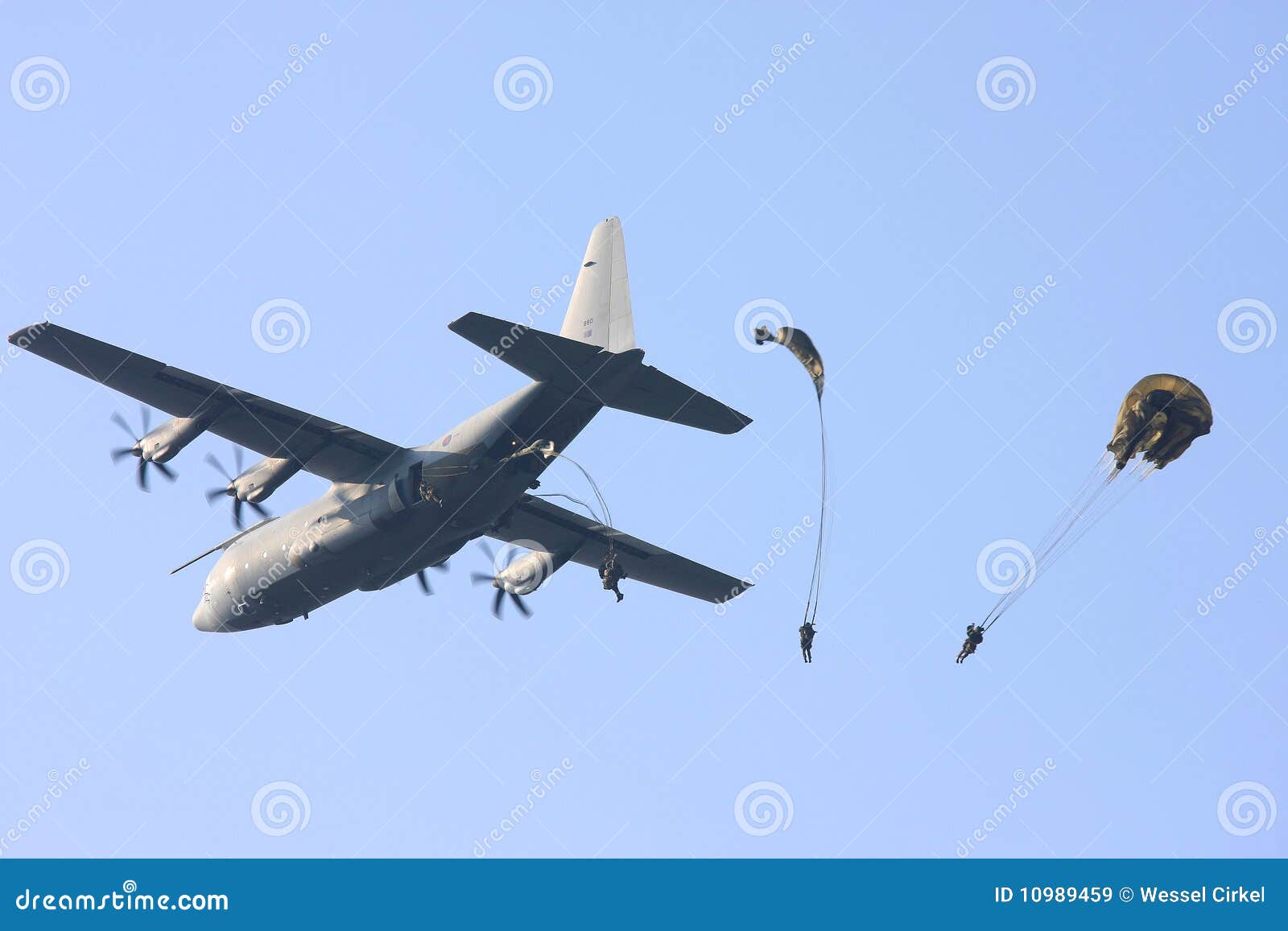 Hercules Plane Dropping Flares Editorial Image | CartoonDealer.com ...