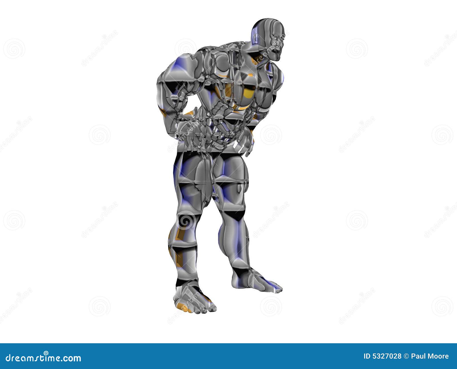Hercules Robot stock illustration. Illustration of robotics - 5327028