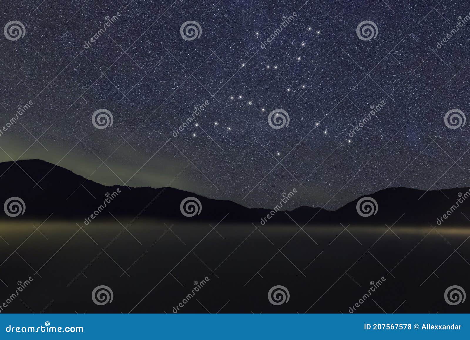 Hercules Star Constellation, Night Sky, Cluster Of Stars, Deep Space ...