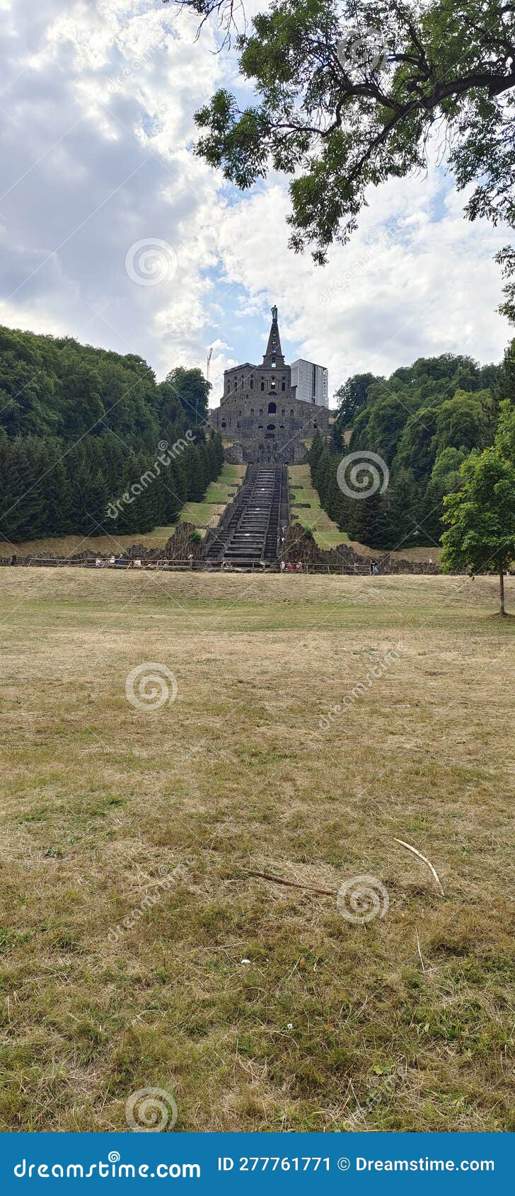 The Hercules Tower in Kassel Germany Stock Image - Image of hercules ...