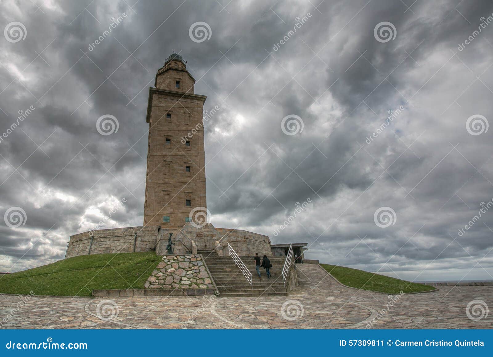 Hercules tower stock image. Image of historical, tourism - 57309811