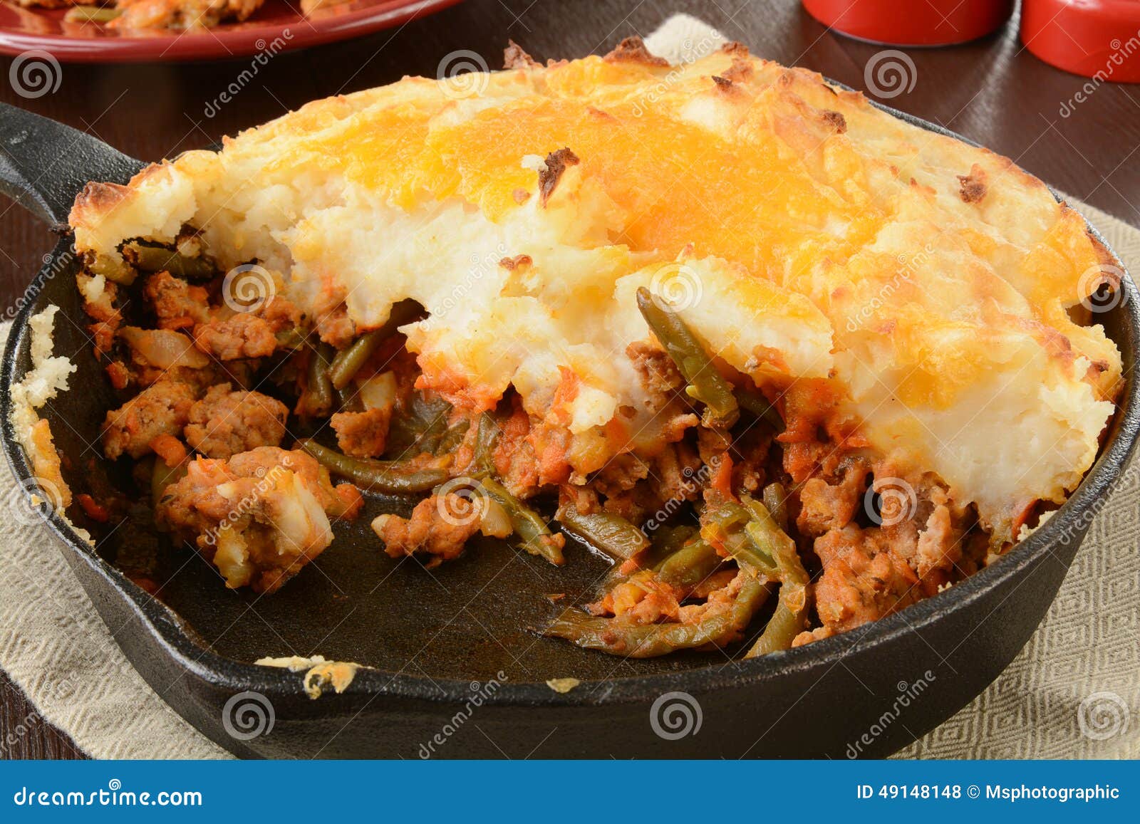 Herderspastei stock foto. Image of herders, horizontaal - 49148148