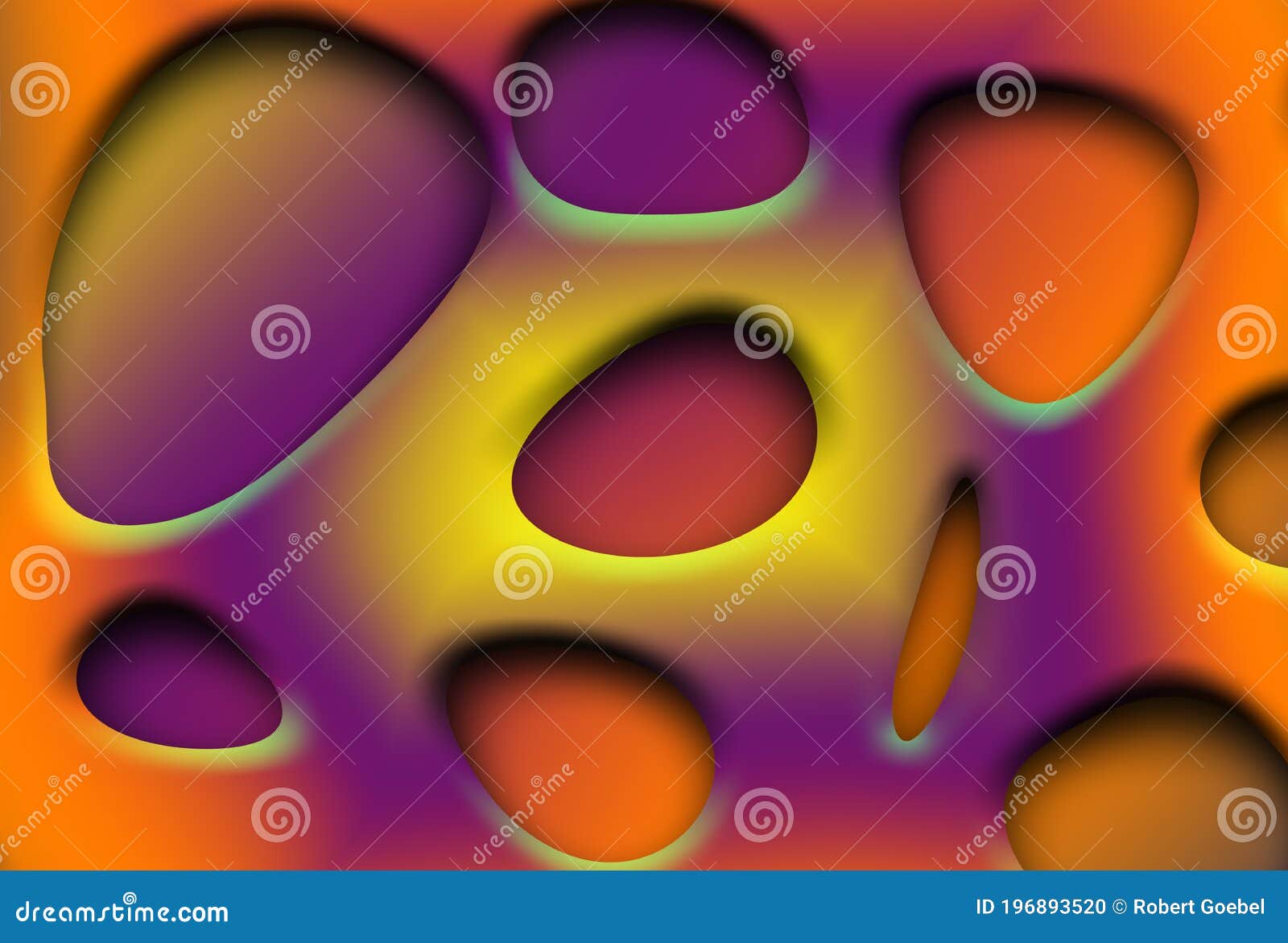 HERE is an Abstract Rainbow Colored Background with Cells of Stock ...