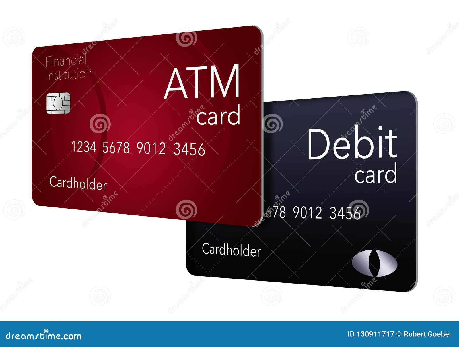 Here is an ATM Card Which is Shown with a Debit Card Which is Often ...