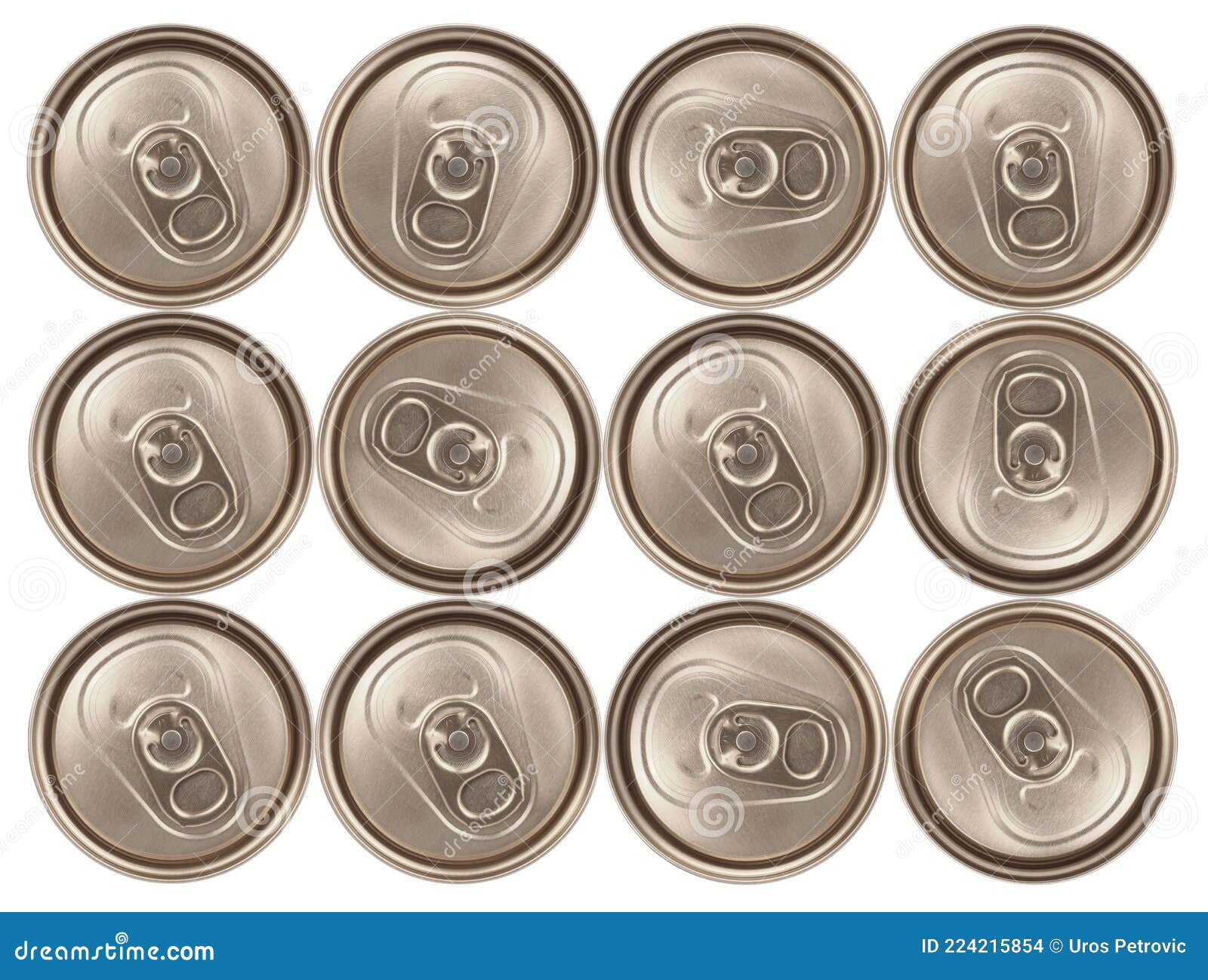 Dozen cans of drinks pack stock photo. Image of metal - 224215854