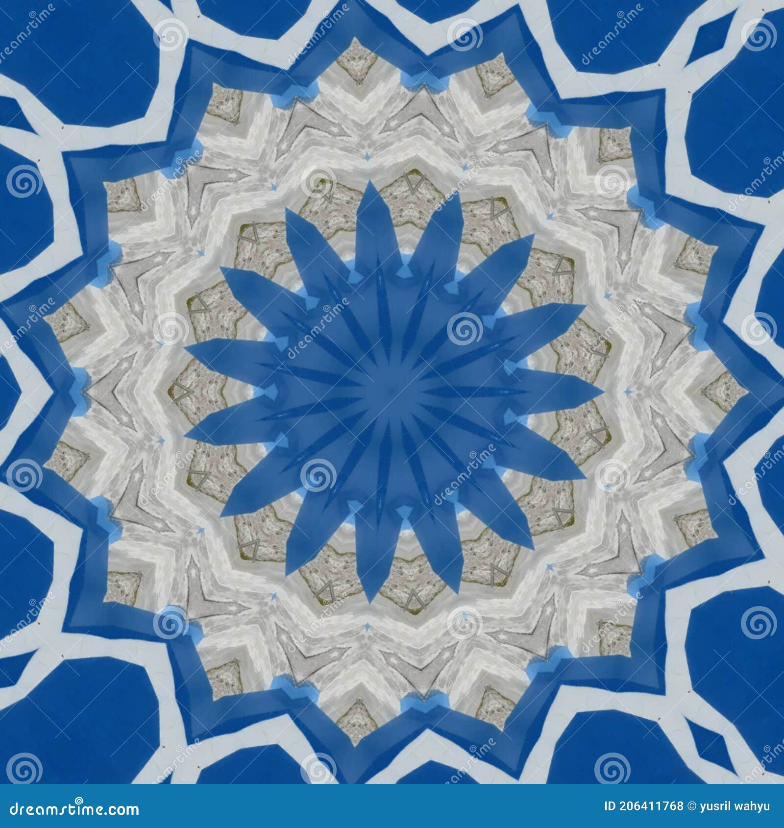 Here is an Example of Geometric Art in a Beautiful Pattern Stock ...