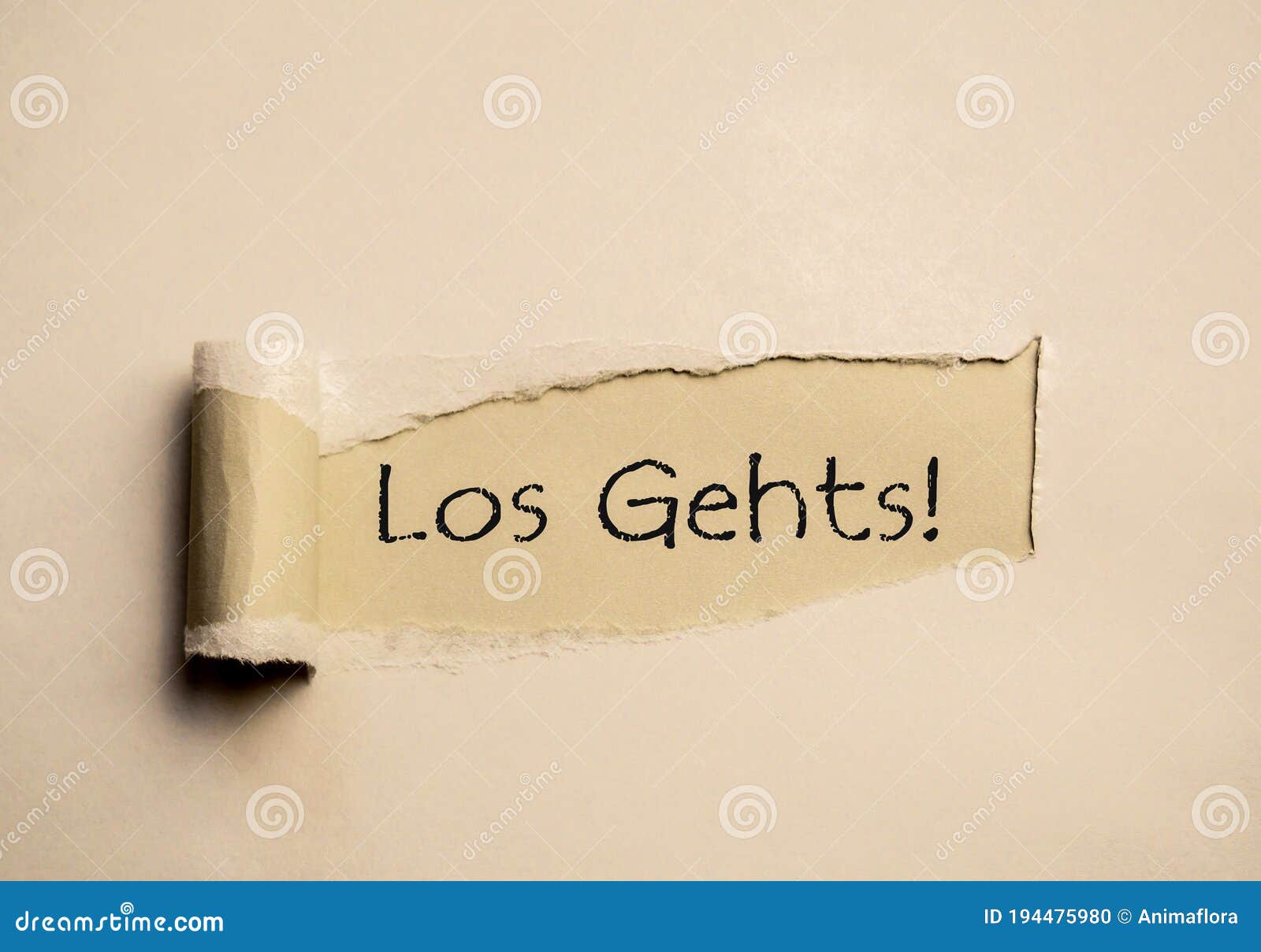 Here we go in German stock photo. Image of newbie, training - 194475980