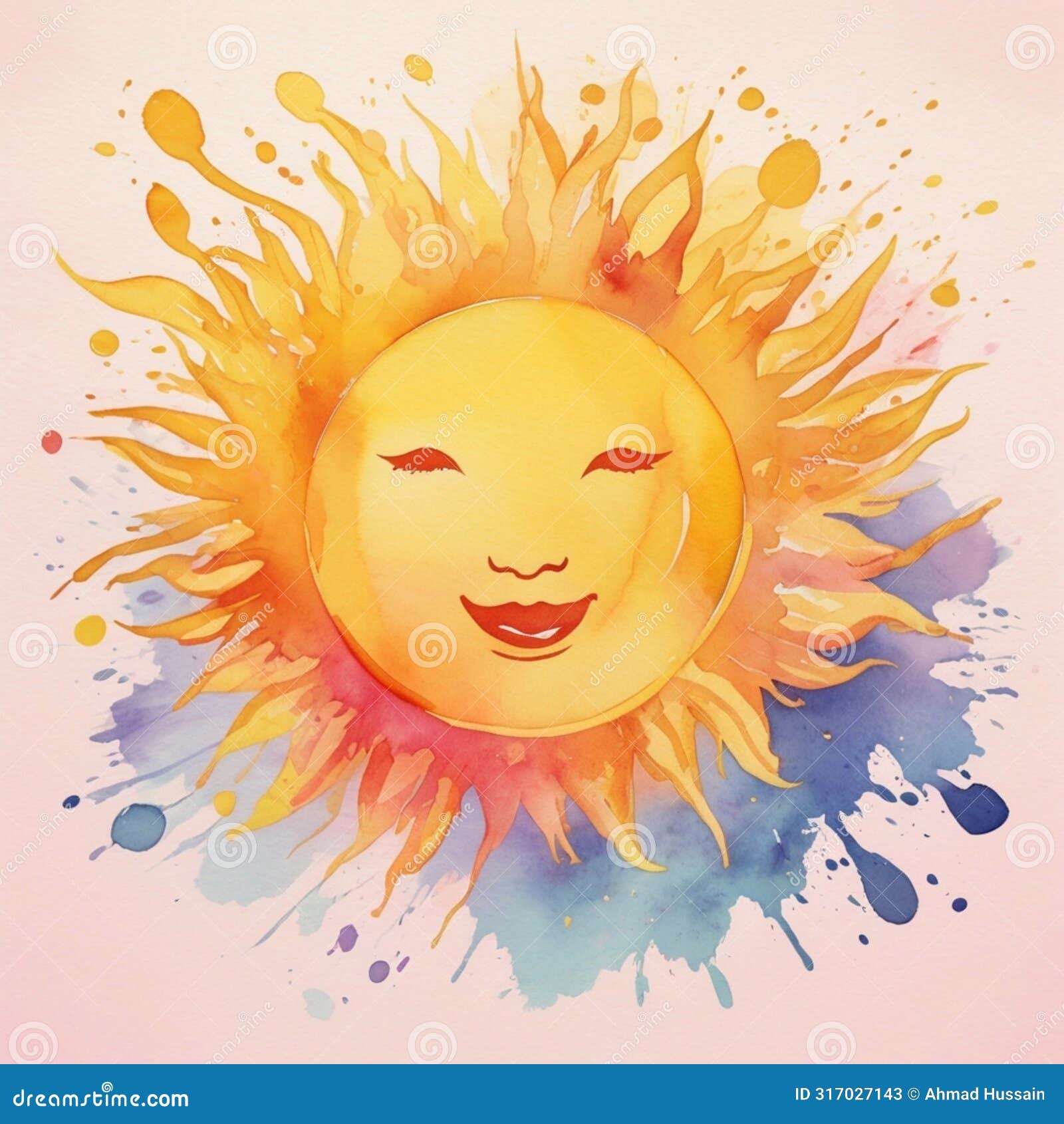 Sun Clipart stock illustration. Illustration of poster - 317027143