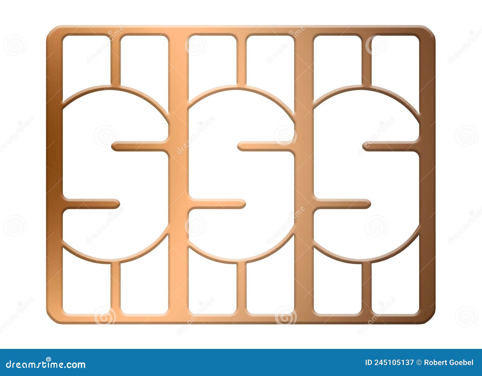 Here is a Logo Design that Features the US Dollar Sign Stock ...