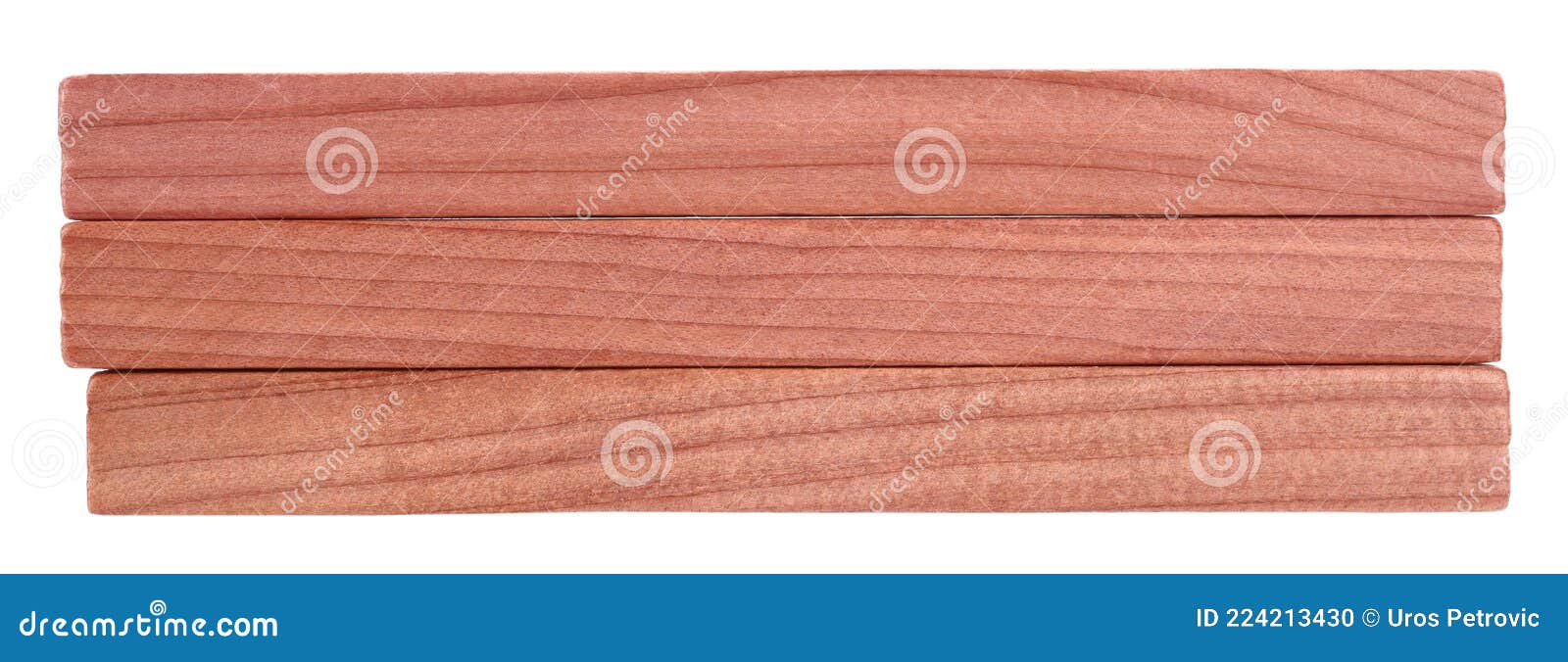 Red cedar wood blocks stock photo. Image of isolated - 224213430