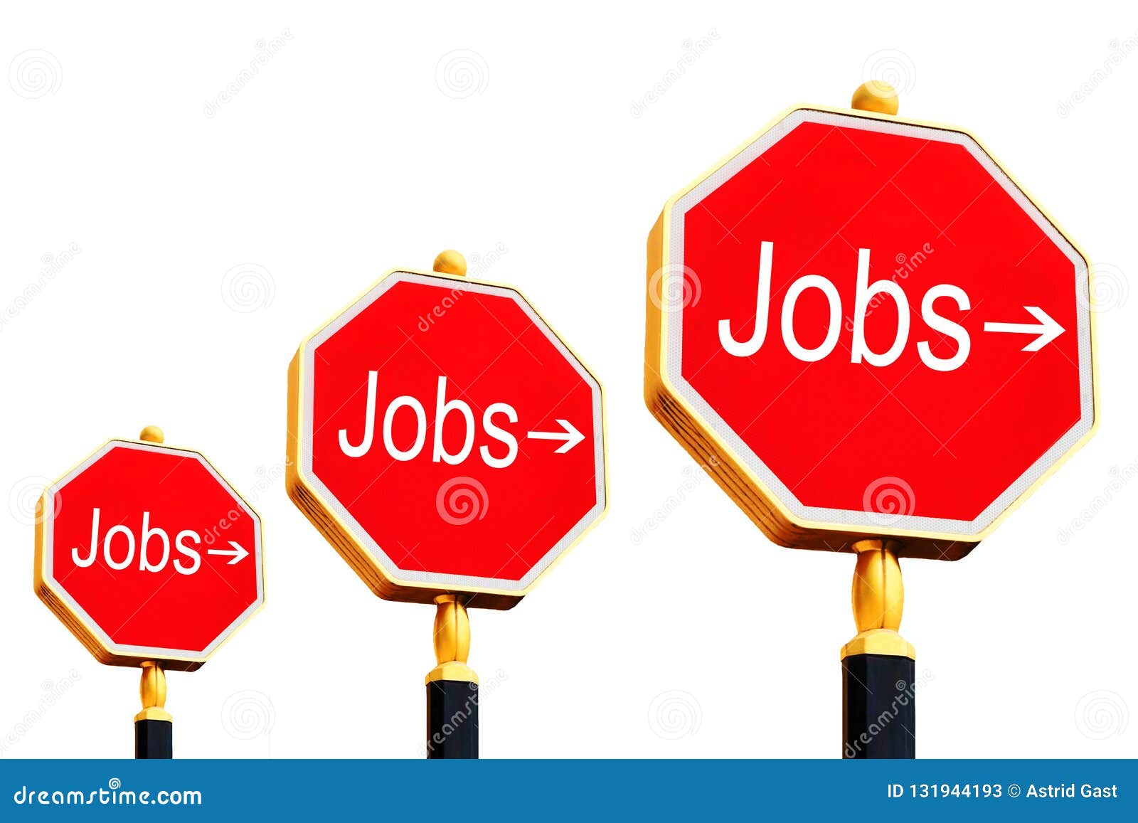 Here`s To the Jobs. Here`s the Way To Work and the Job Stock Image ...