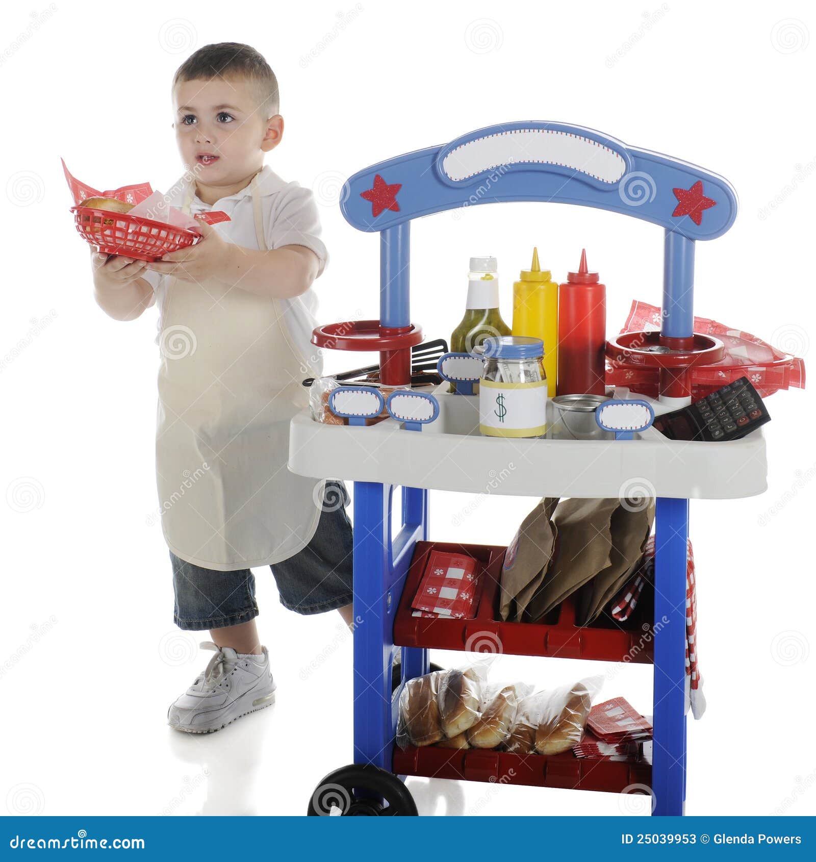 Here s Your Order stock image. Image of preschooler, food - 25039953