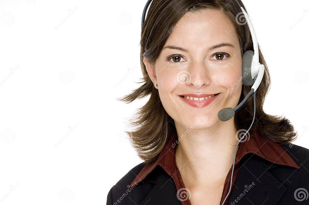 Here To Help stock photo. Image of smiling, woman, caucasian - 1259422