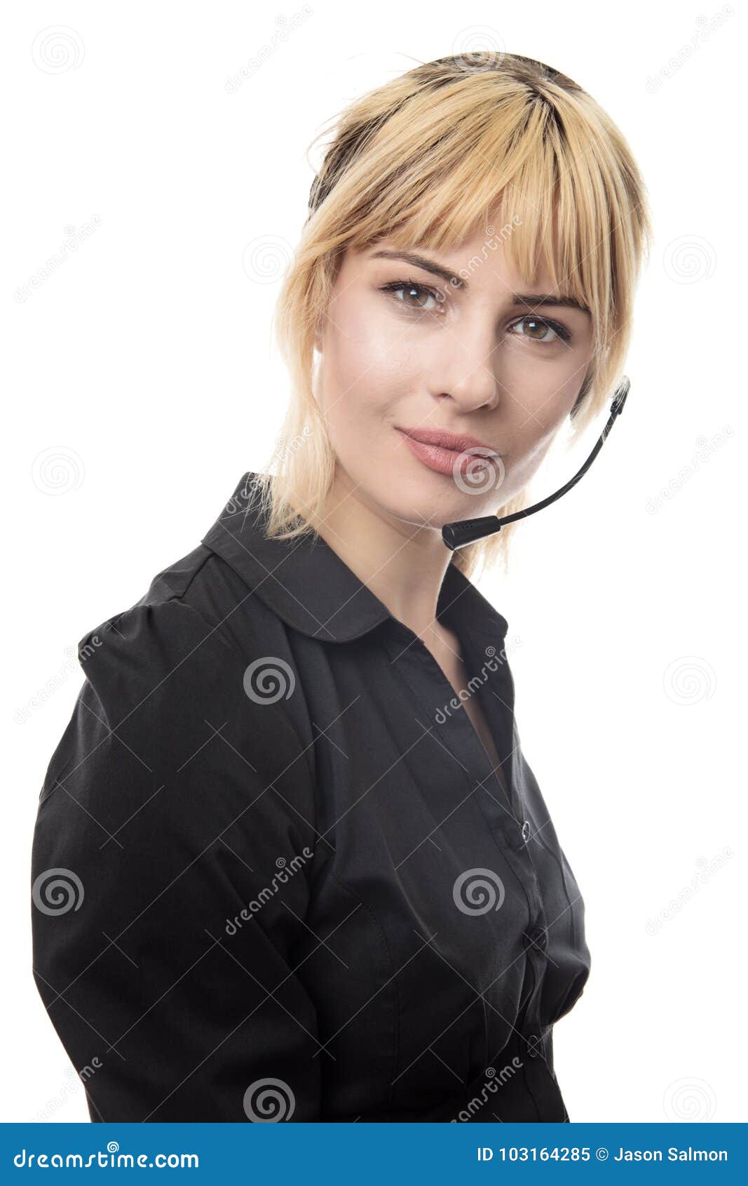 Here To Help with Your Problem Stock Image - Image of online ...