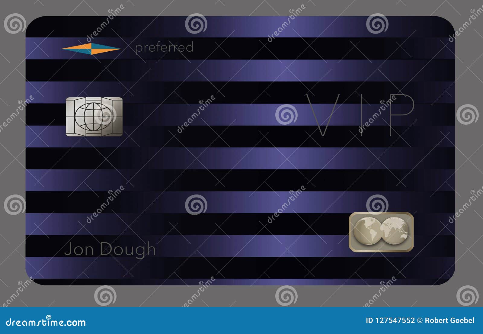 Here is a VIP or Preferred Customer Credit Card. Stock Illustration ...