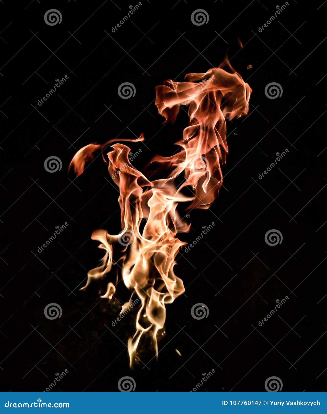 Magic flame stock image. Image of magical, magic, flame - 107760147