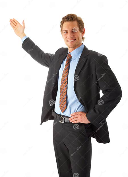 Here you go... stock photo. Image of advertising, holding - 2381154