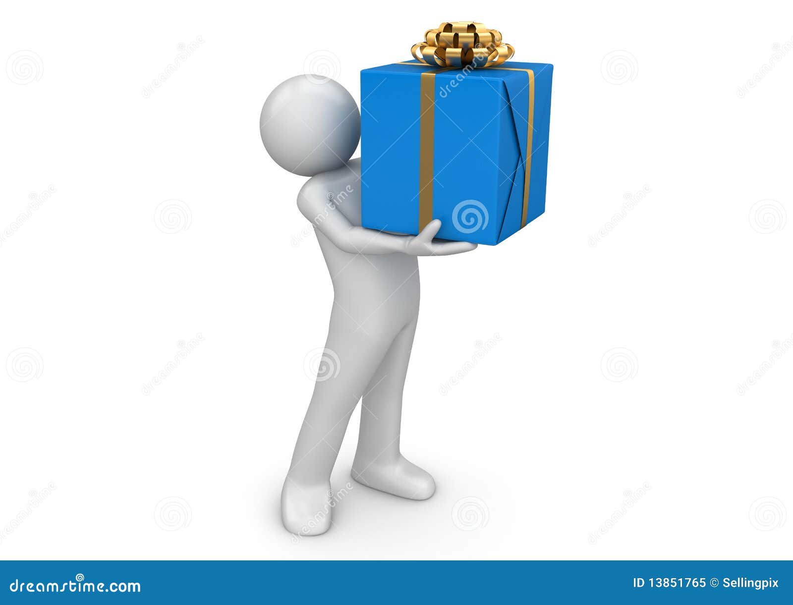 Here is your present stock illustration. Illustration of seasonal ...