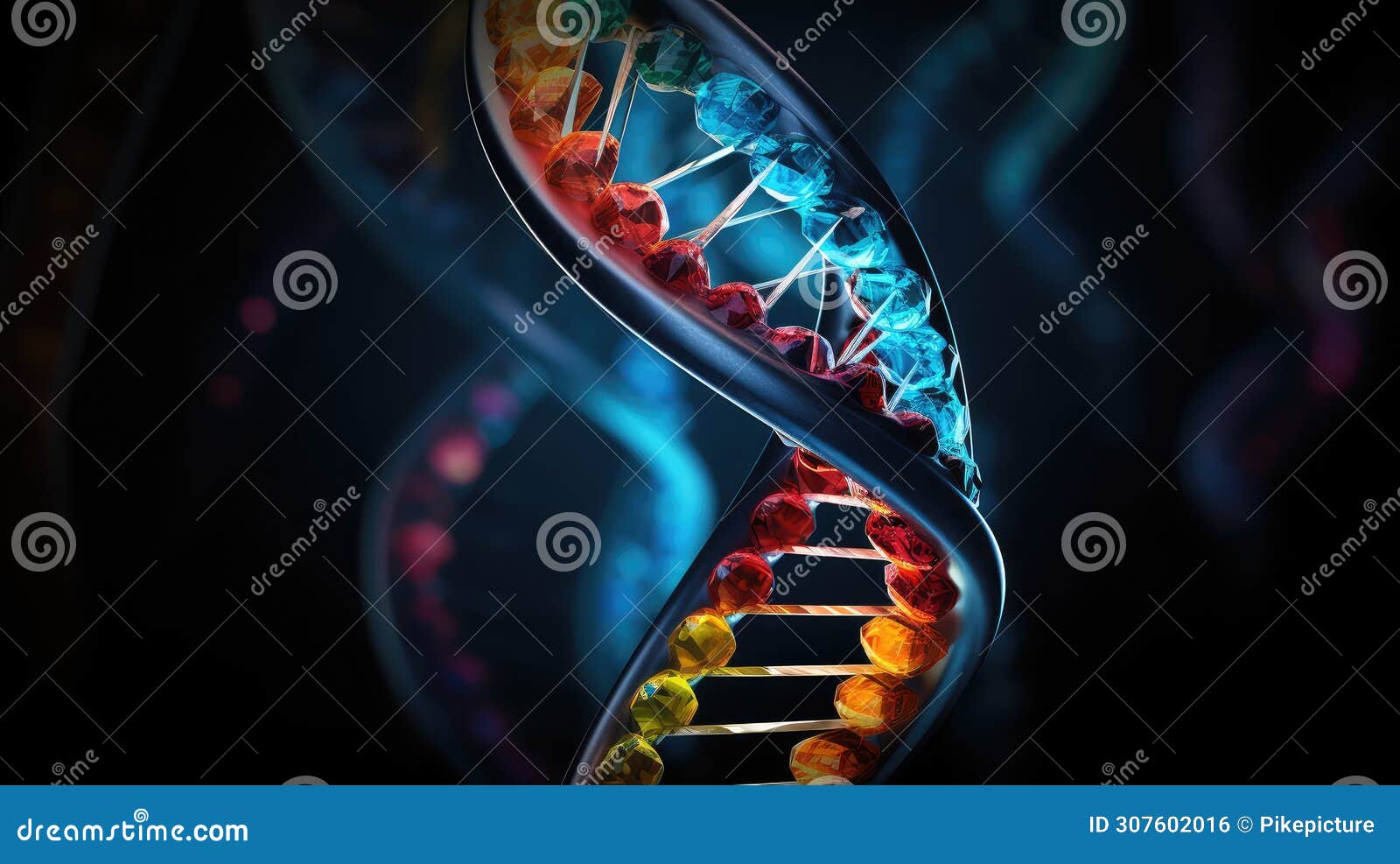 Hereity d dna stock illustration. Illustration of inheritance - 307602016