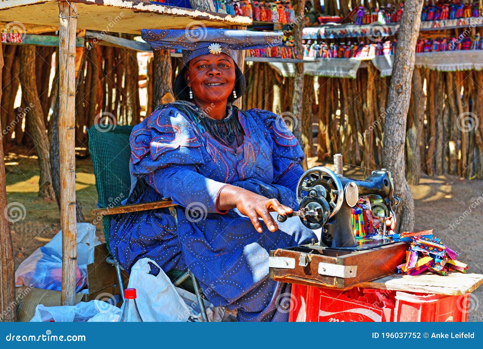 Herero woman in Namibia editorial photography. Image of woman - 196037752