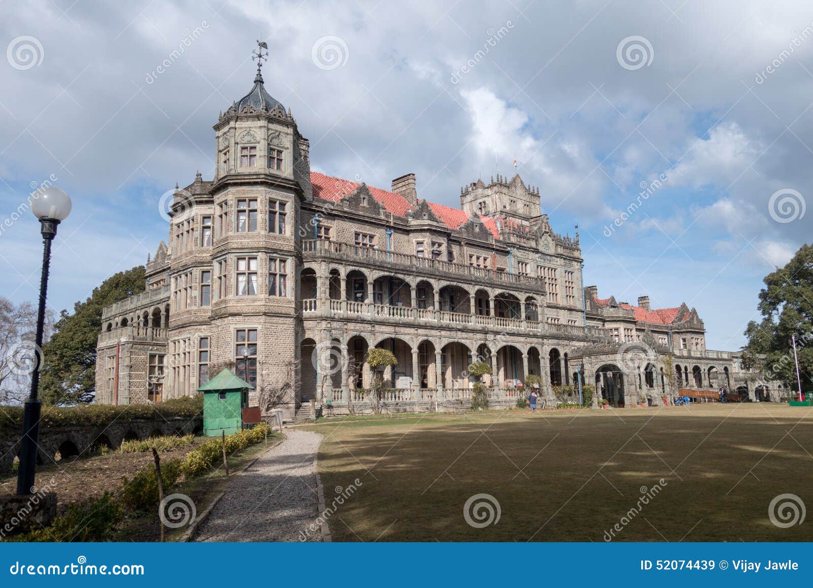 Heritage Building in Shimla Stock Image - Image of landmark, historic ...