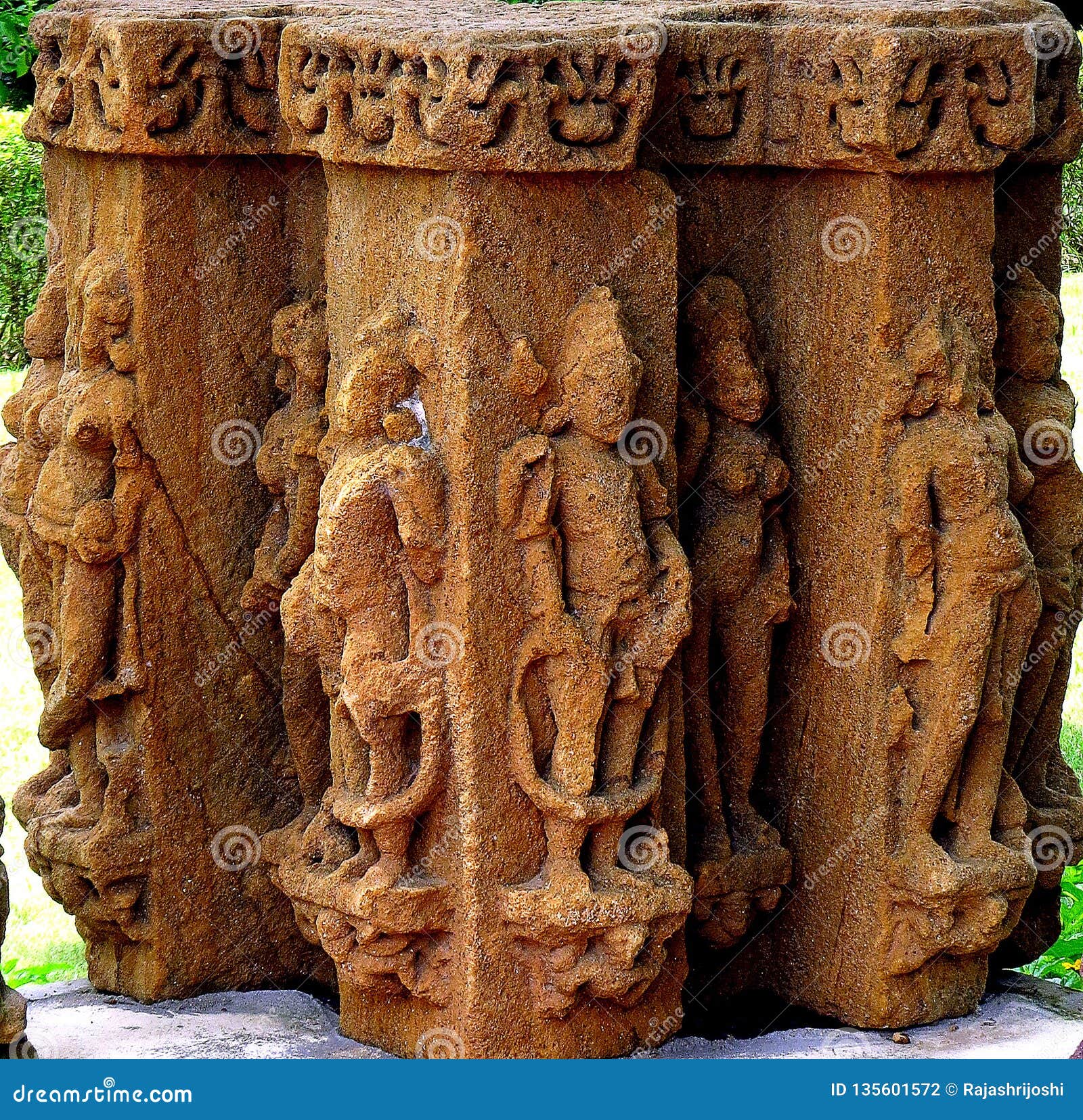 Heritage stone structure stock photo. Image of sculpture - 135601572