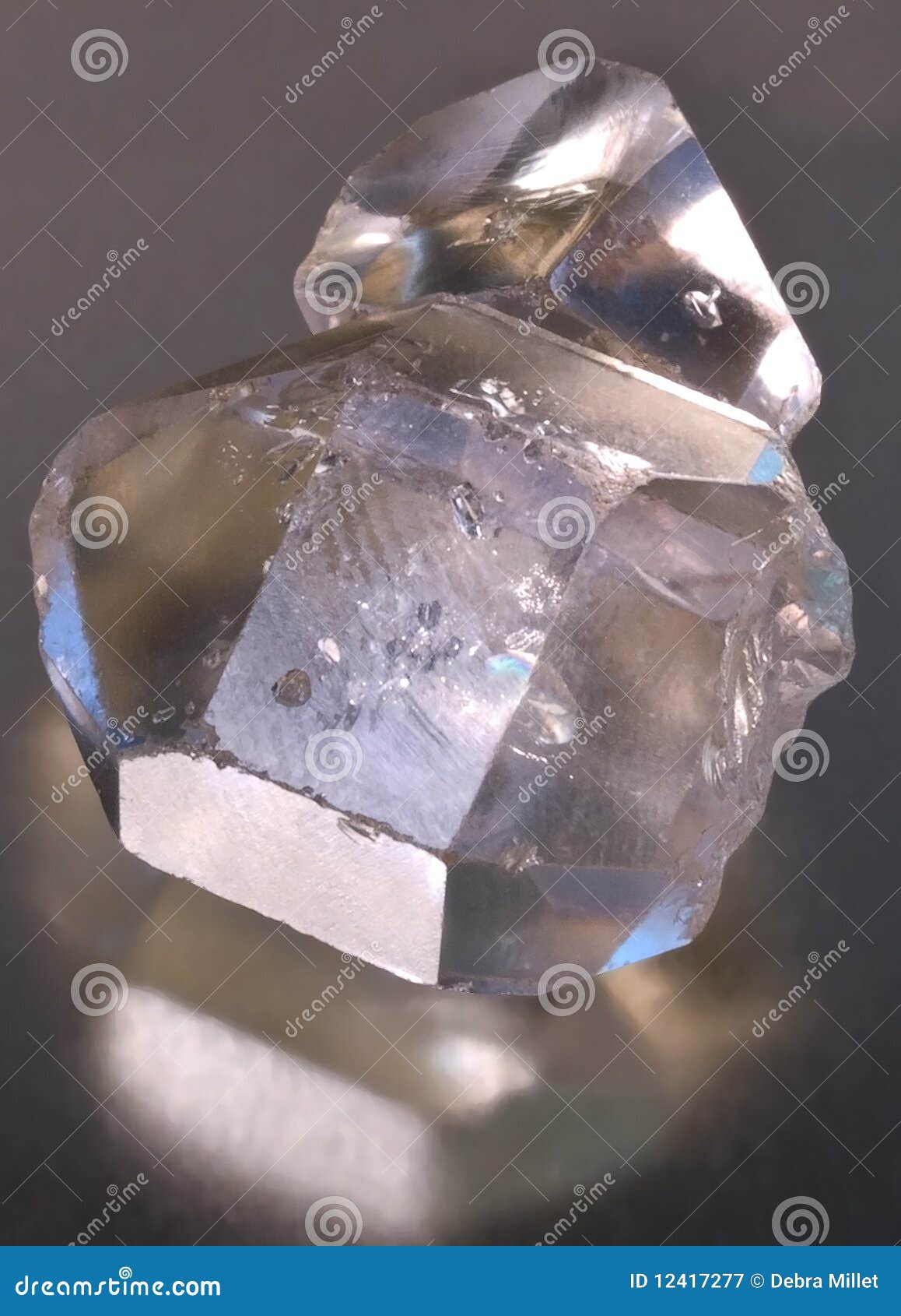 Herkimer diamonds stock image. Image of rocks, minerals - 12417277