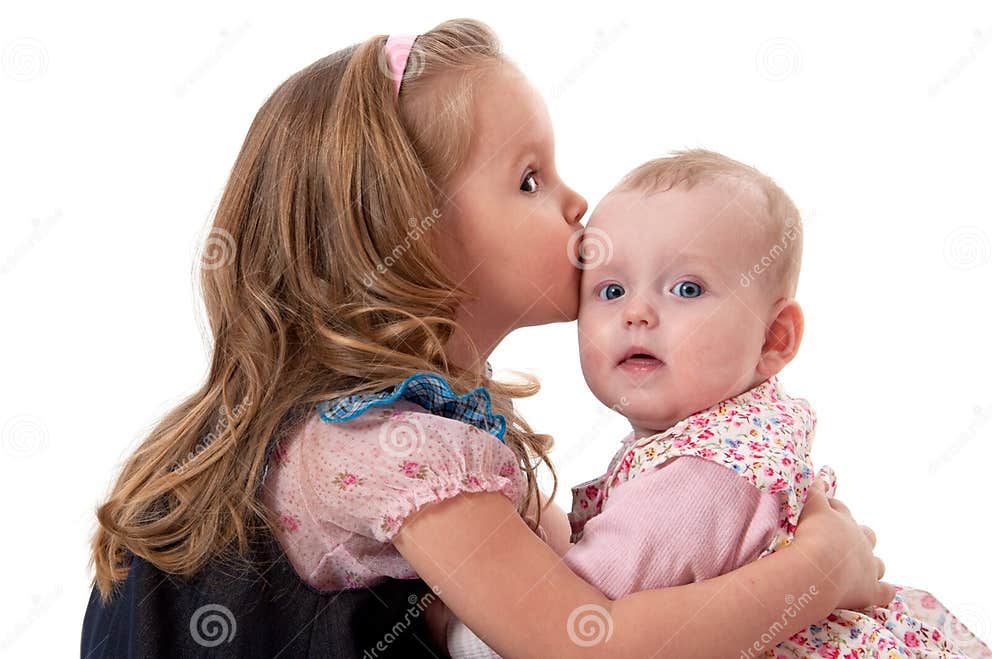 Hermana imagen de archivo. Imagen de amor, abrazo, familia - 18820399