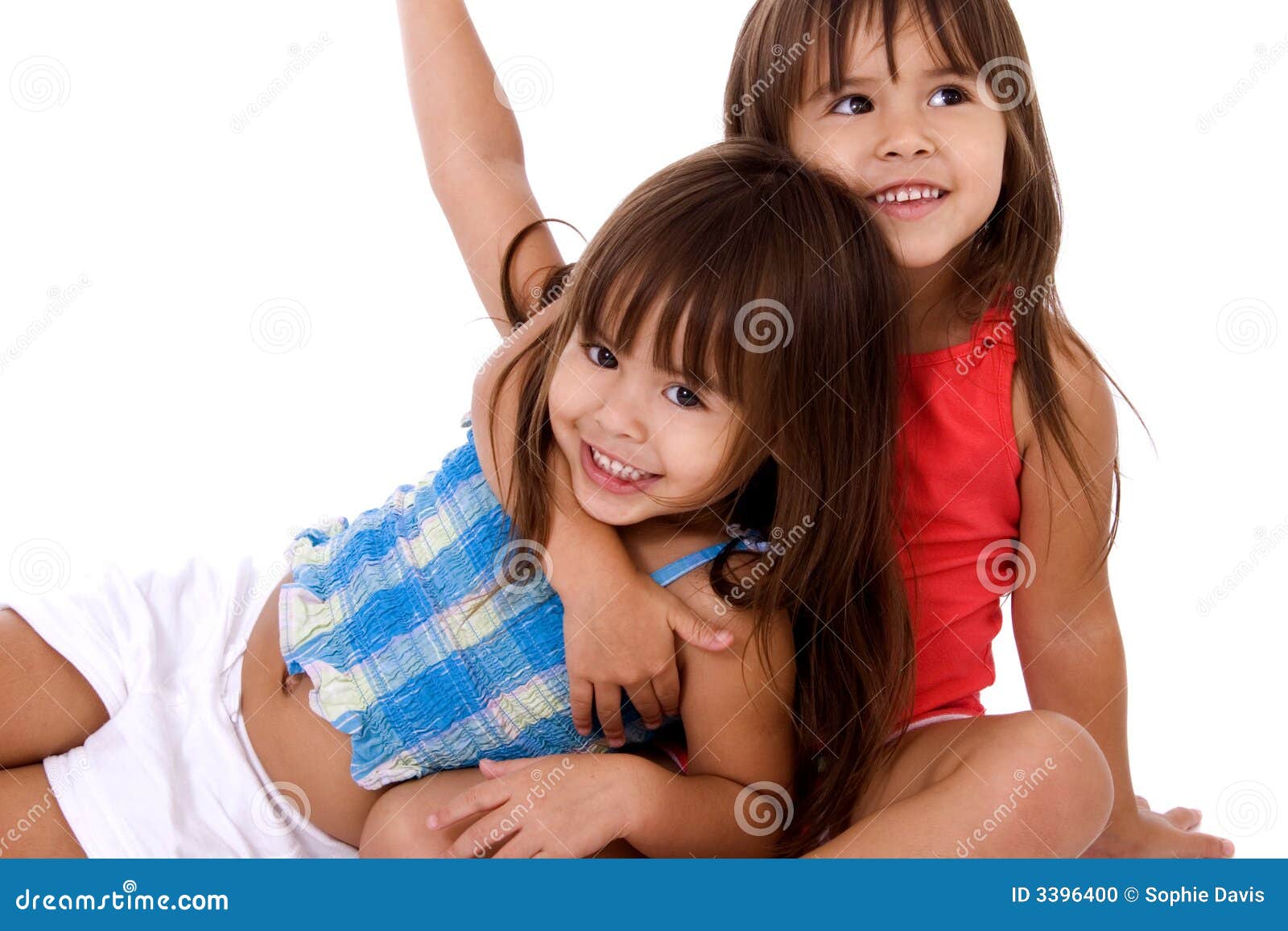 Hermanas gemelas hermosas. foto de archivo. Imagen de adorable - 3396400