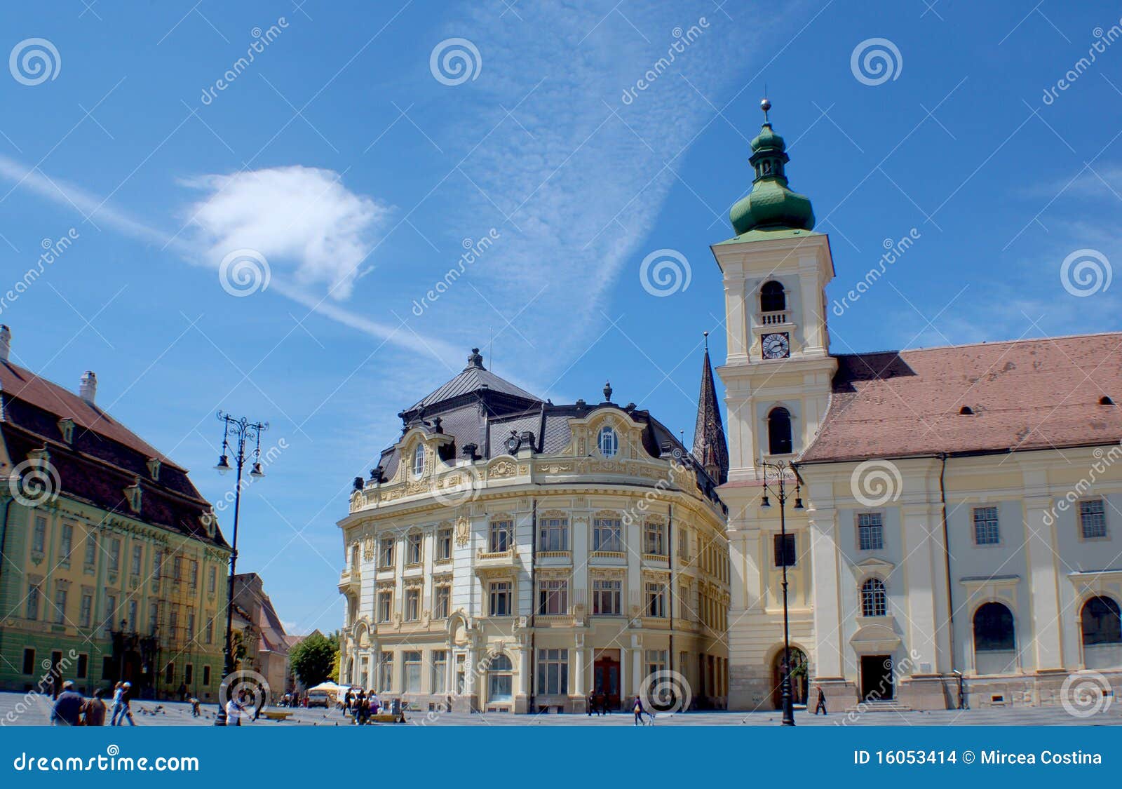 Hermannstadt stock photo. Image of romanian, kerb, historic - 16053414