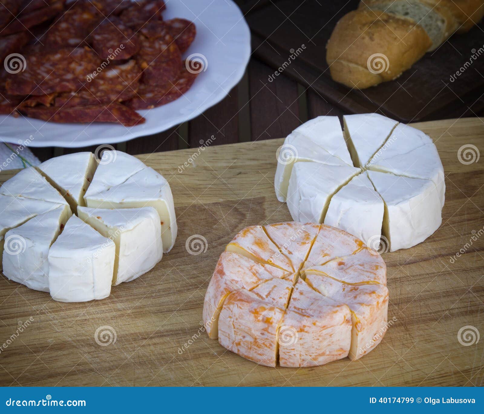 Hermelin cheese stock image. Image of full, snack, meal - 40174799