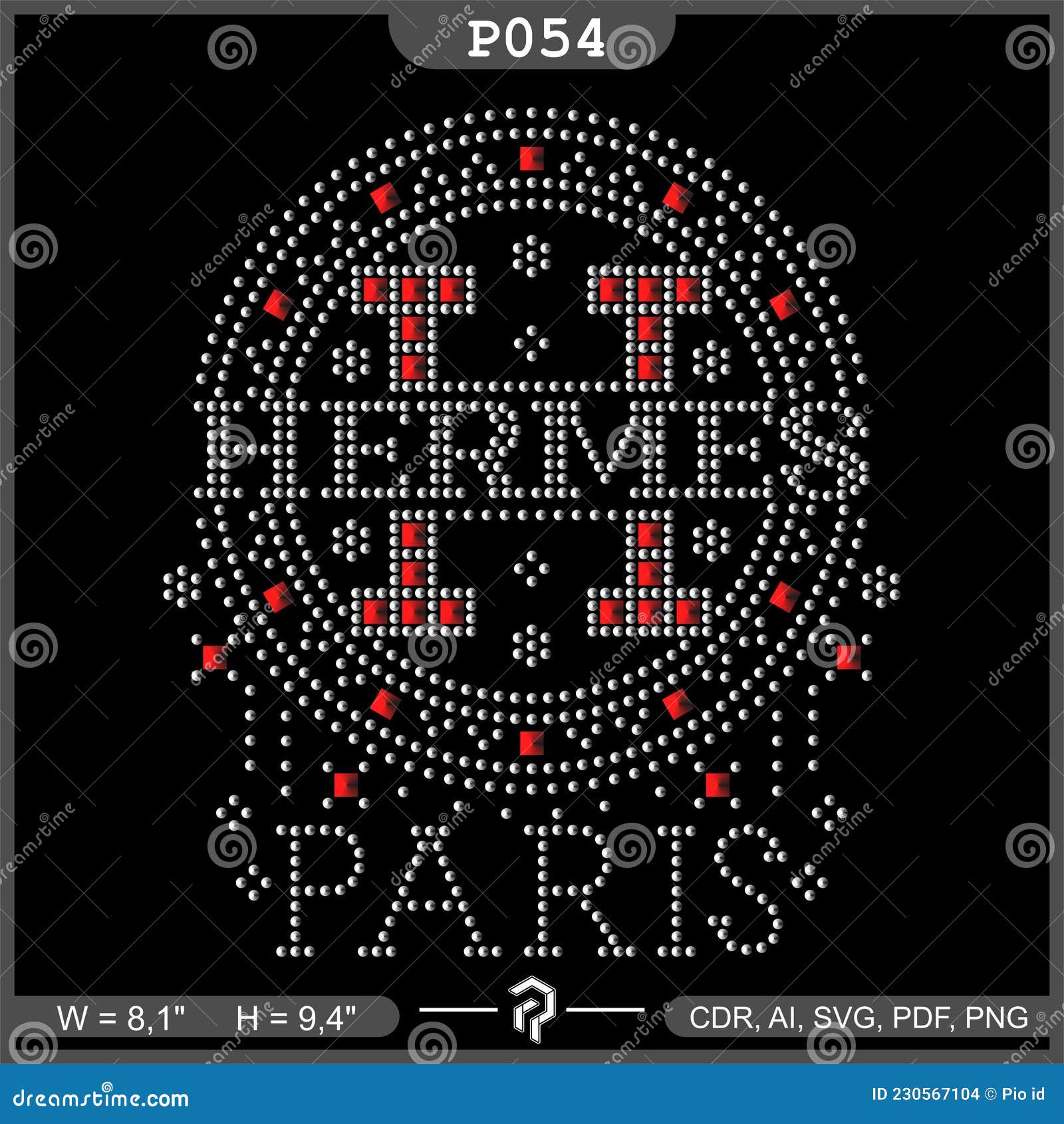 HERMES Rhinestones Pattern. Editorial Stock Image - Illustration of ...