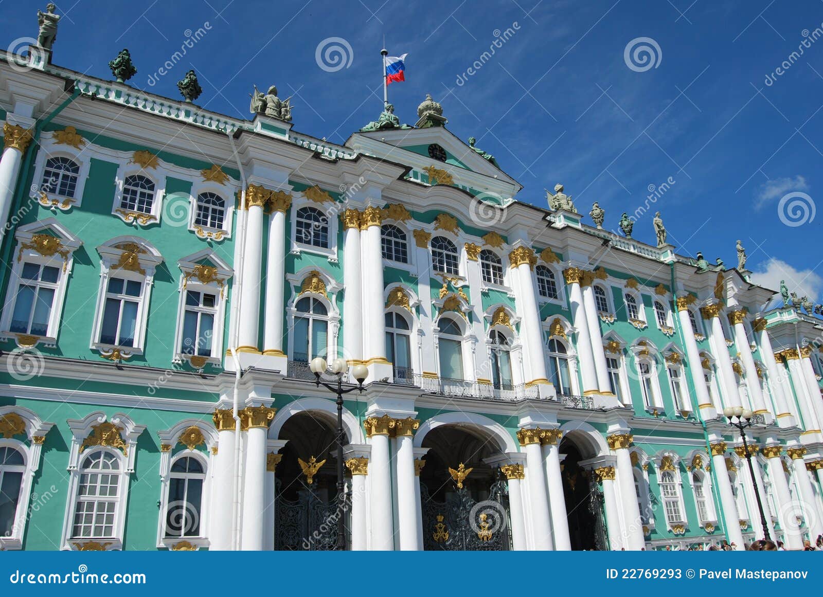 Hermitage - Famous Russian Landmark Stock Image - Image of architecture ...