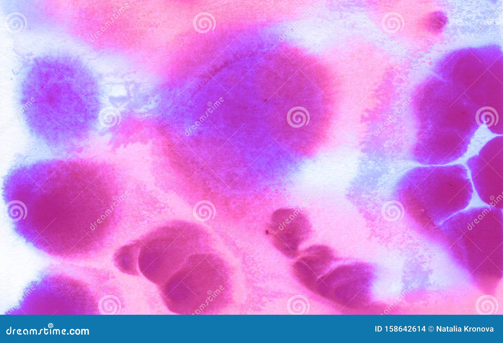 Hermosas Manchas Abstractas Y Gradiente De Color Morado, Rosa Y Cian ...