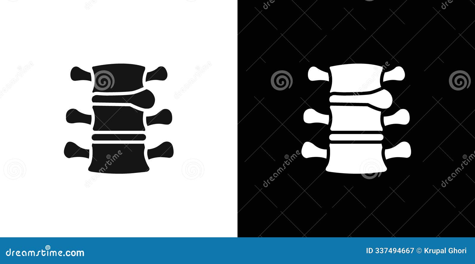 Hernia Icon Flat Line Illustration Stock Vector - Illustration of ...