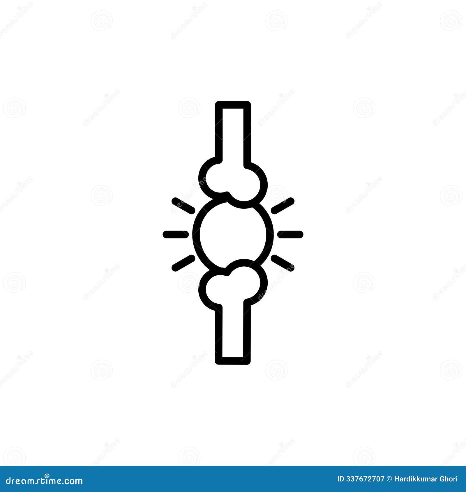 Herniated Disc Icon Set. Intervertebral Disc Vector Symbol. Vertebral ...