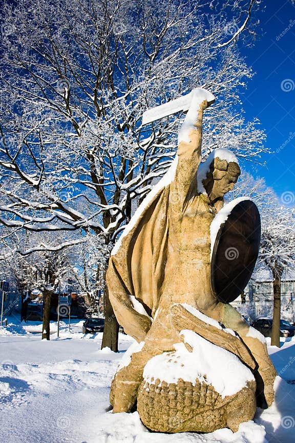 Hero stock photo. Image of january, branch, buckler, riga - 8354256