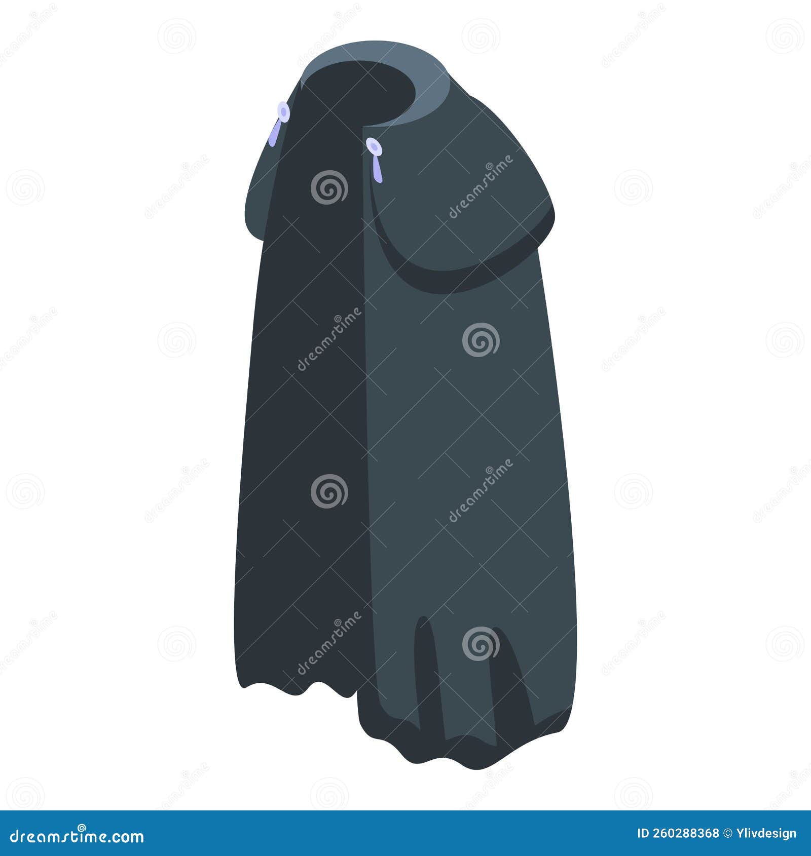 Hero Cloak Icon Isometric Vector. Super Mantle Stock Vector ...